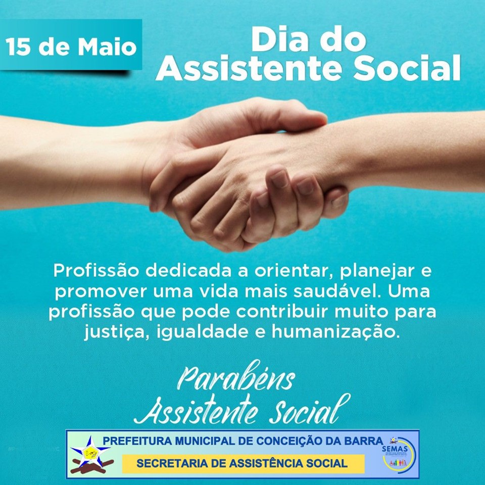 PMCB - 15 DE MAIO - DIA DO ASSISTENTE SOCIAL - HOMENAGEM